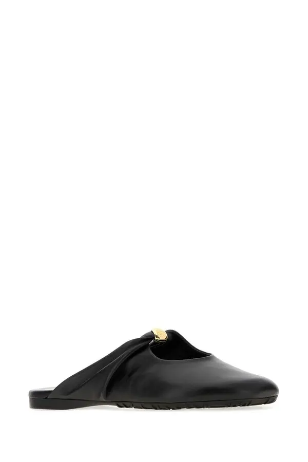 Loewe Nappa Leather Pebble Ballerinas