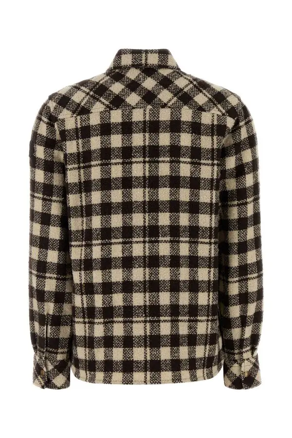 Moncler Embroidered Flanell Shirt