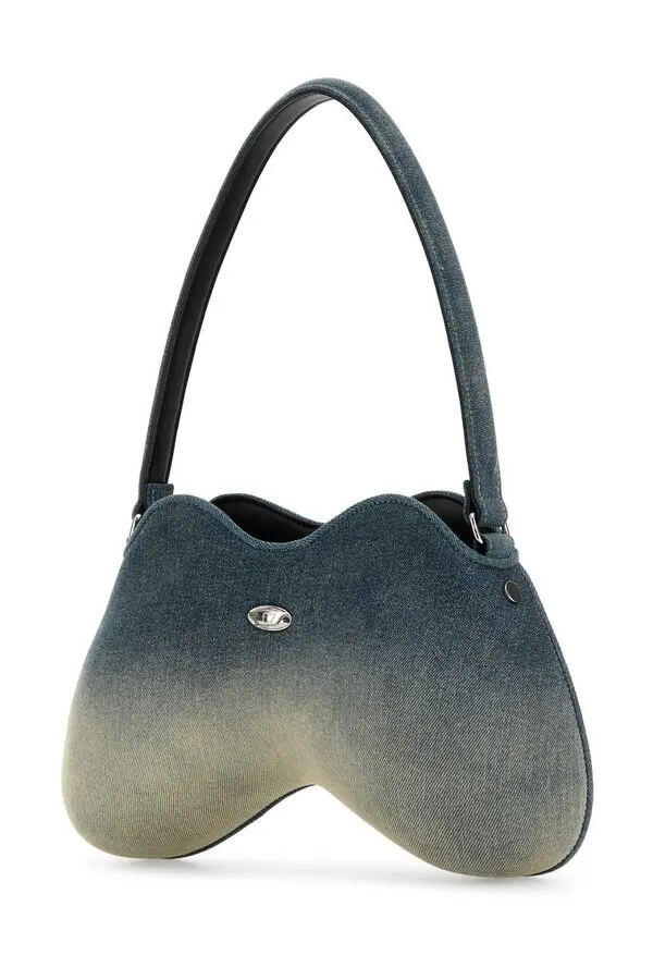 DIESEL® Denim Double-d Shoulder Bag - Blue
