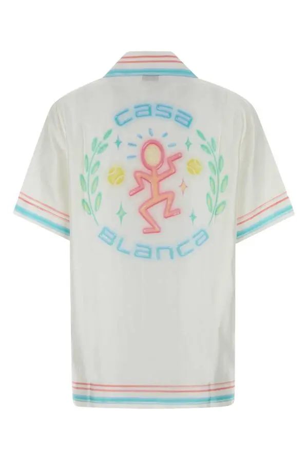 Casablanca Silk Shirt - White