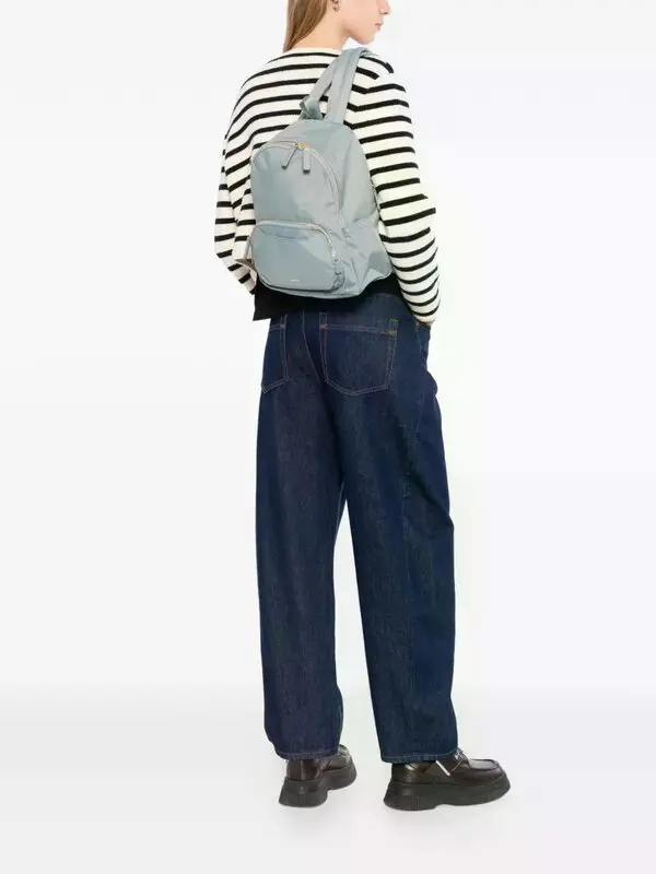 AGNES B. Logo-plaque Backpack