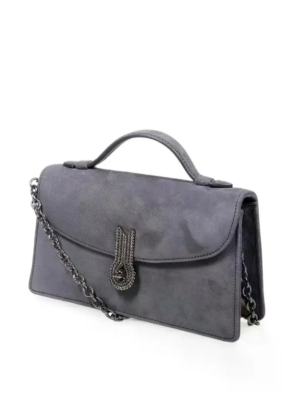 AMATO DANIELE Quenn Altrove Suede-finish Chain-link Tote Bag