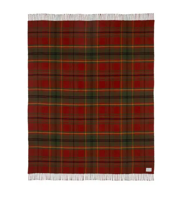 ARAMINTA CAMPBELL Wool Autumn Woodland Walk Throw