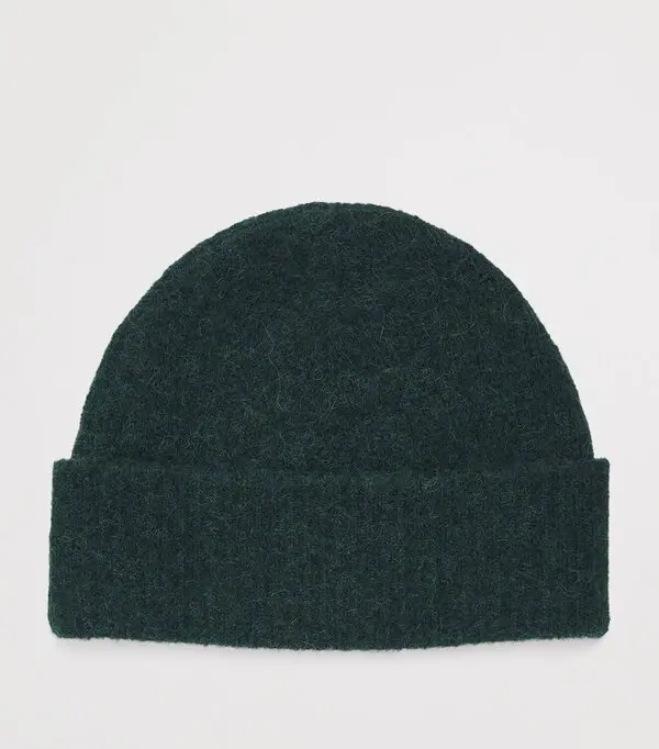 AMI Paris Wool-blend De Coeur Beanie