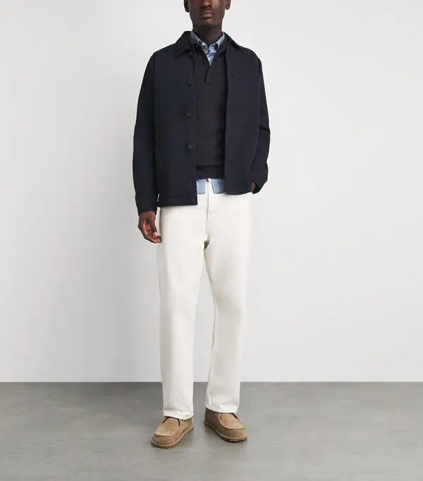 Sunspel Cotton Drill Chore Jacket