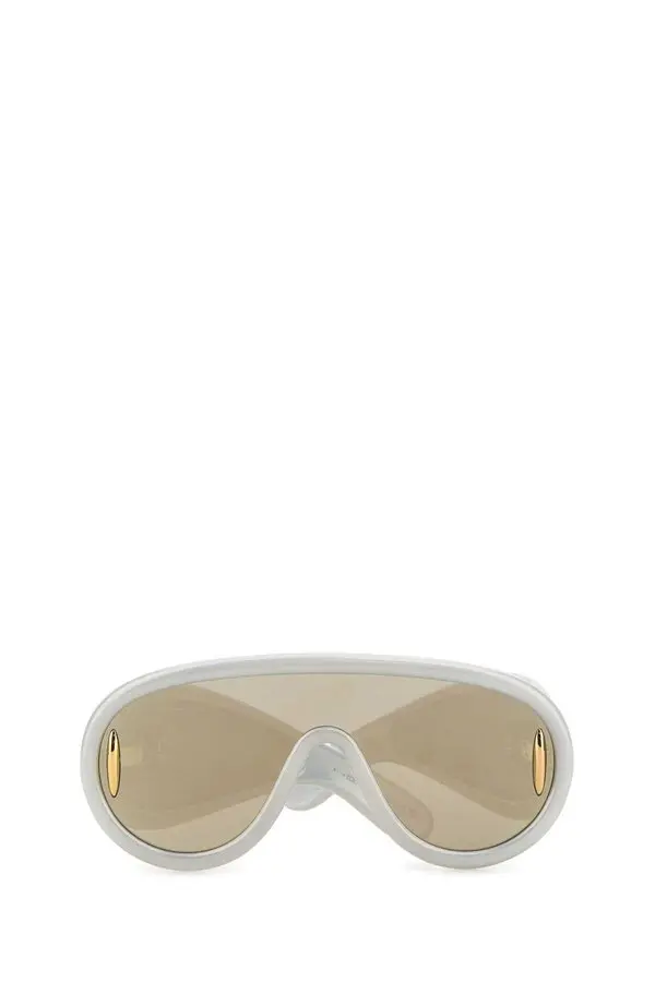 Loewe Light Grey Acetate Paulaâ€™s Ibiza Wave Mask Sunglasses - Gray