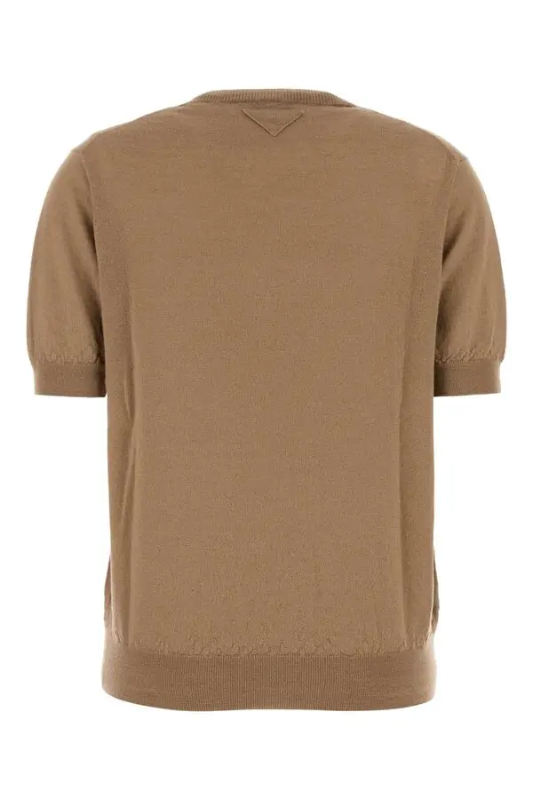 Prada Camel Cashmere Sweater