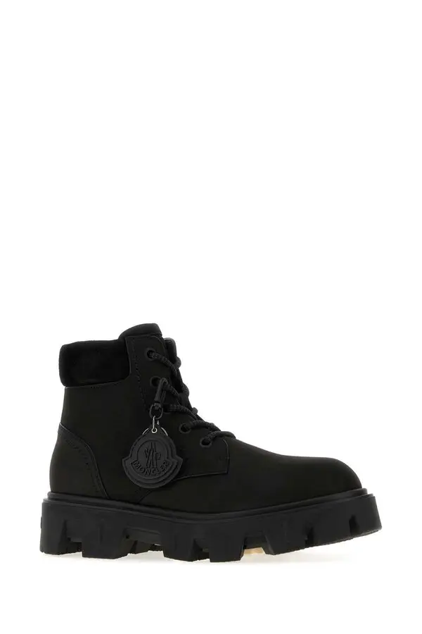 Moncler Suede Peak City Ankle Boots