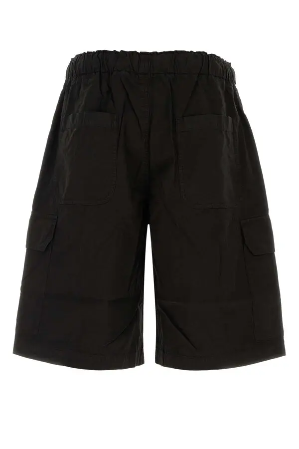 Palm Angels Cotton Bermuda Shorts