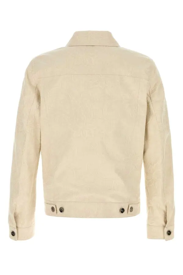 Etro Sand Stretch Denim Jacket