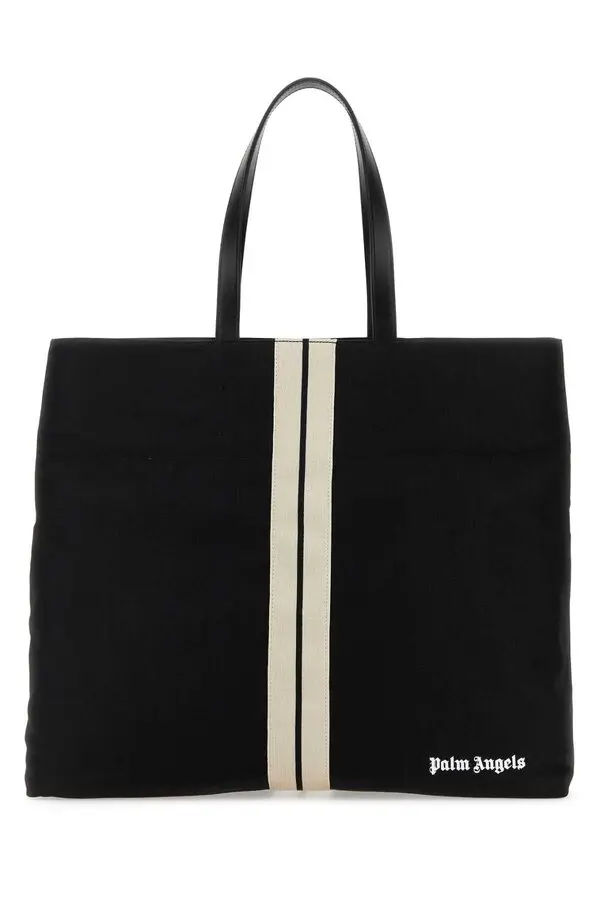 Palm Angels Canvas Shopping Bag