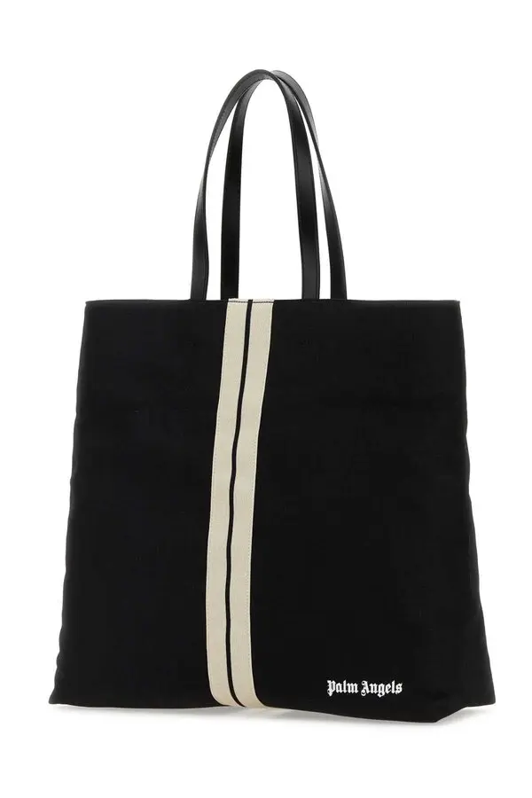 Palm Angels Canvas Shopping Bag