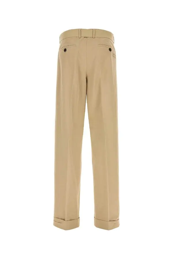 Miu Miu Beige Cotton Pant