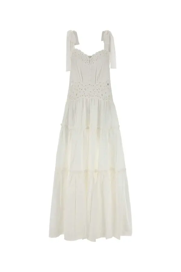 Chloé 100% Cotton Dress - White