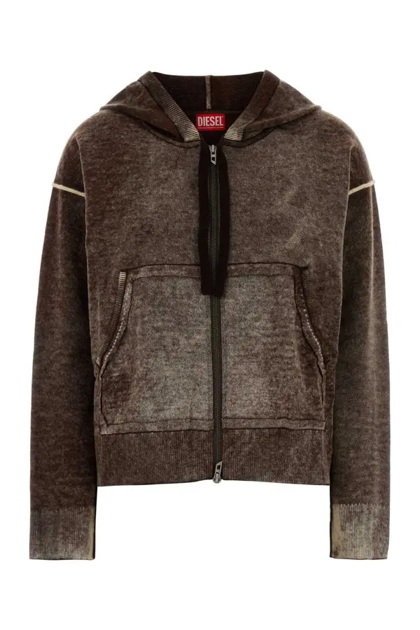 DIESEL® Wool Sweatshirt - Brown