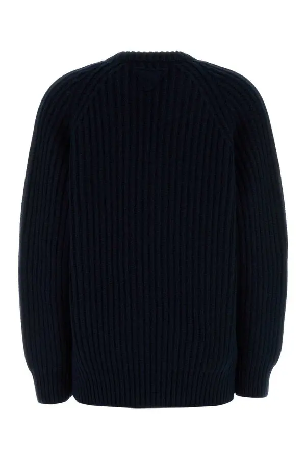 Prada Dark Wool Blend Sweater