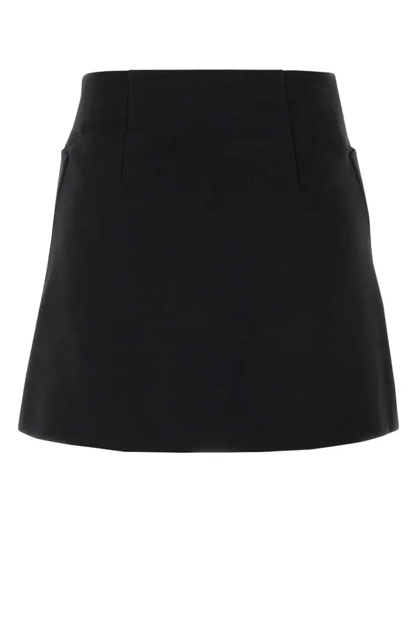 Prada Wool Mini Skirt