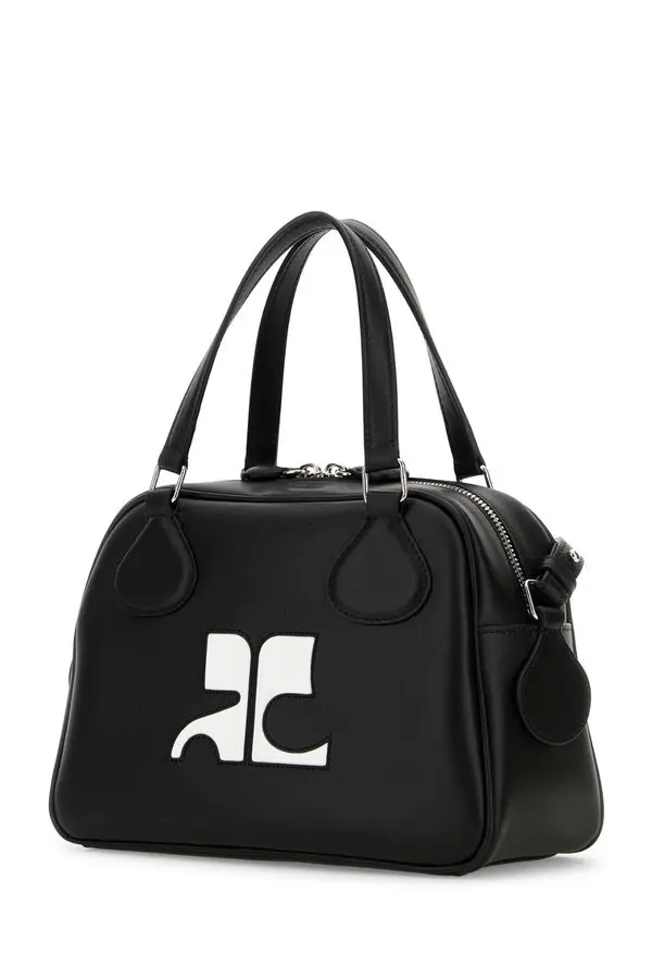 COURREGES Leather Reedition Handbag