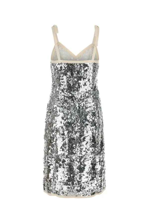 Prada Embellished Nylon Dress