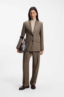 BOSS Slim-fit Textured Blazer