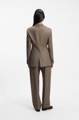 BOSS Slim-fit Textured Blazer