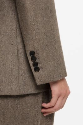 BOSS Slim-fit Textured Blazer