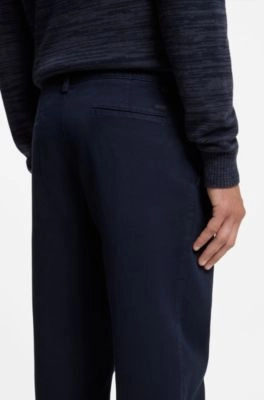 BOSS Chinos In Structured Stretch Cotton