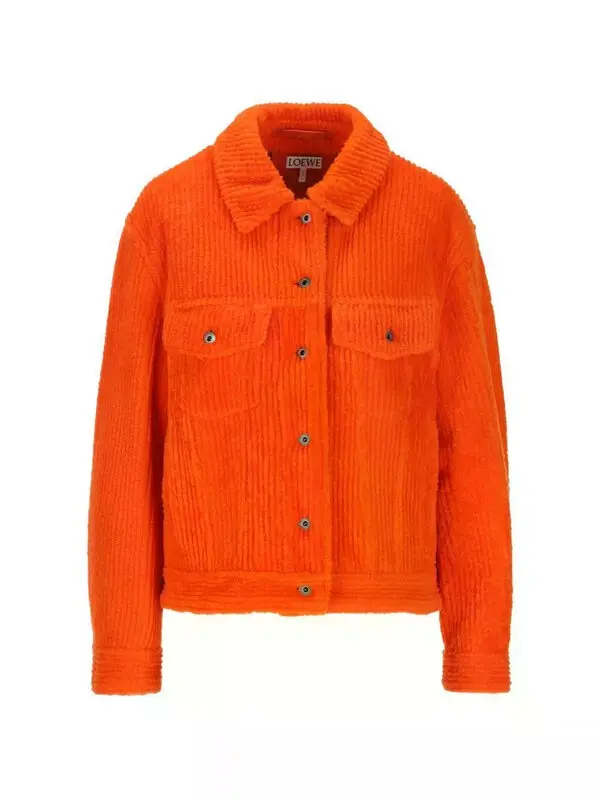 Loewe Corduroy-effect Shearling Jacket