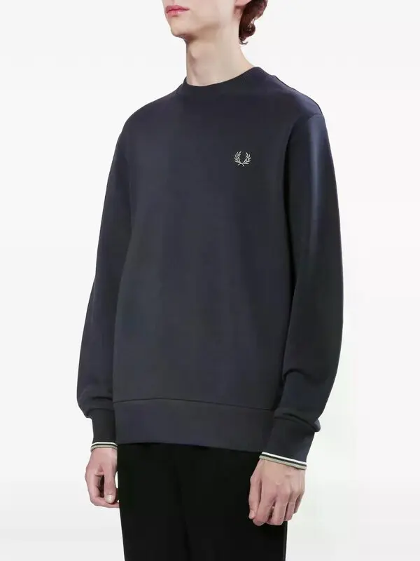Fred Perry Embroidered-logo Sweater