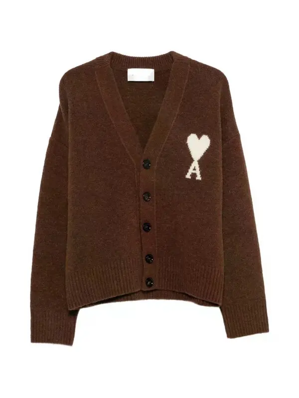 AMI Paris De Coeur Cardigan