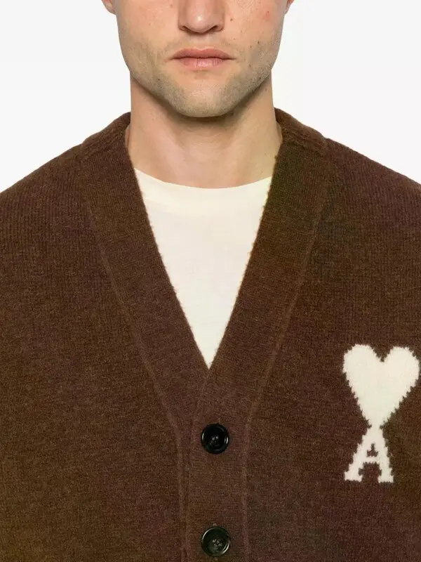 AMI Paris De Coeur Cardigan
