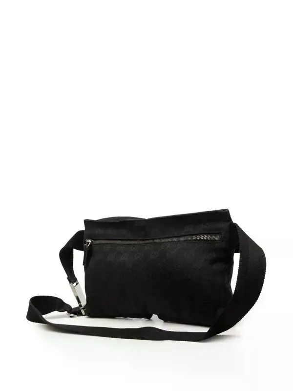 Gucci 2000-2015 Gg Canvas Double Pocket Belt Bag