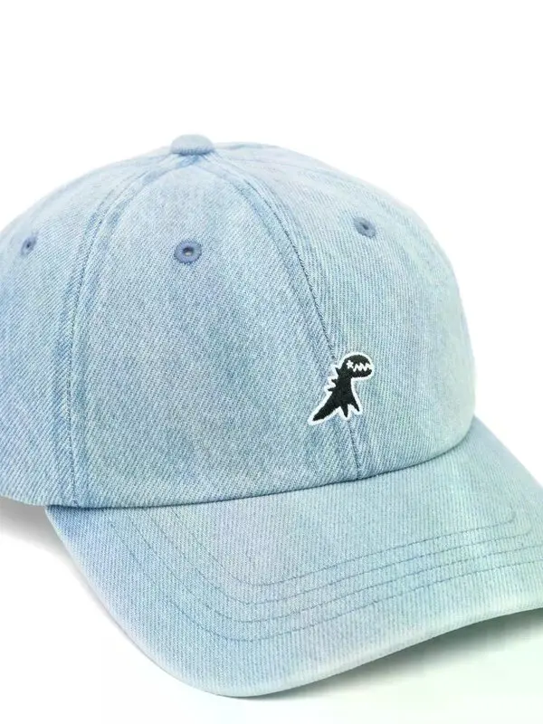 AGNES B. Denim Dino Cap