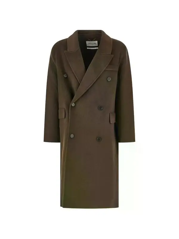 AMARANTO Double-breasted Coat