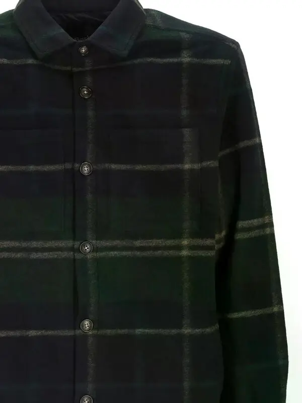 Barbour Woodlane Tartan Check Shirt Jacket