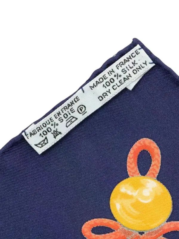 Hermès 20th Century Brandebourgs Silk Scarf 90 Scarves