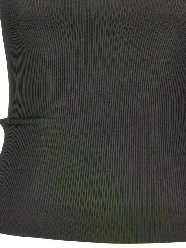 AGOLDE Caryle Ribbed-knit Roll-neck Top
