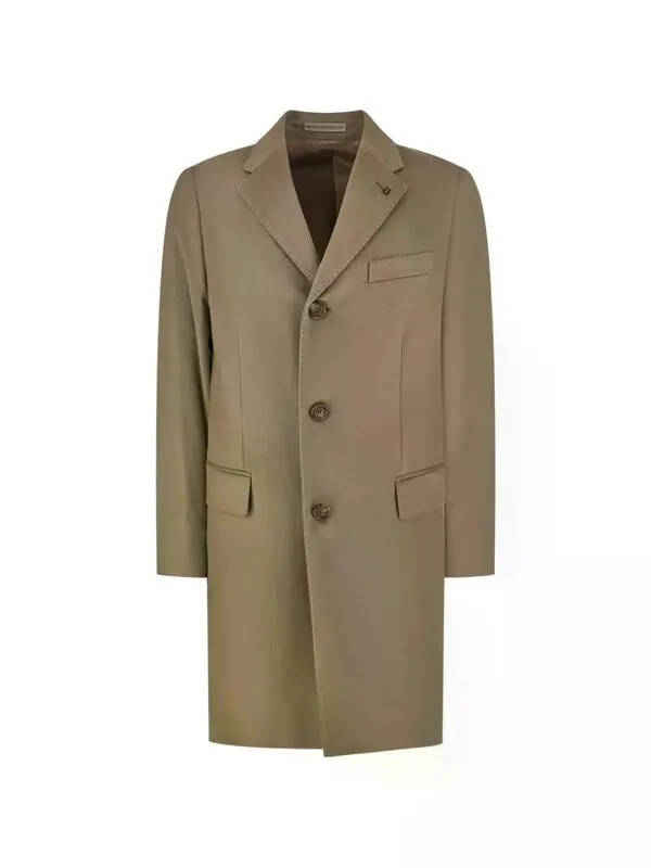 Corneliani Single-breasted Notched-lapels Coat