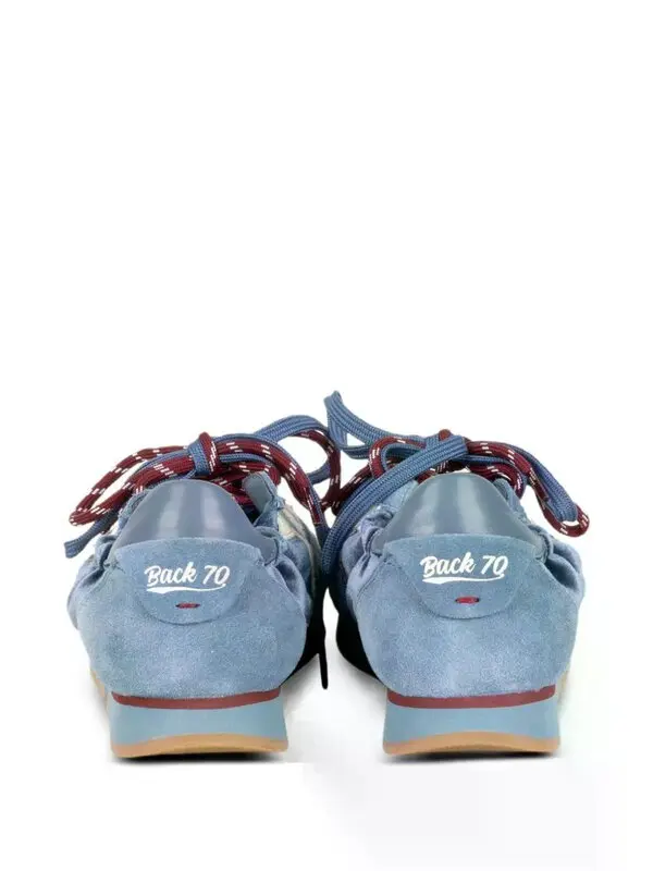 BACK 70 Rocket Logo-patch Sneakers - Blue