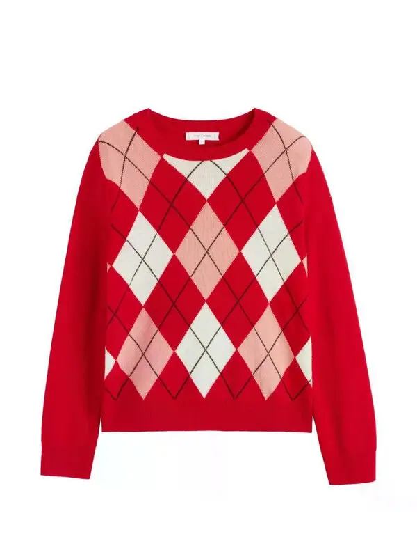 Chinti & Parker Argyle-pattern Sweater