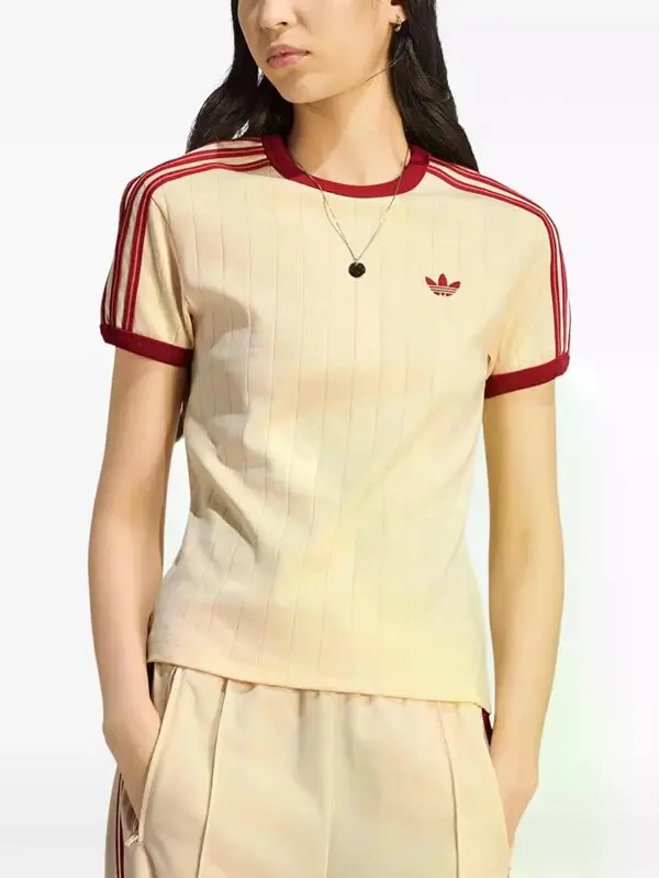 Adidas Stripe-detail T-shirt