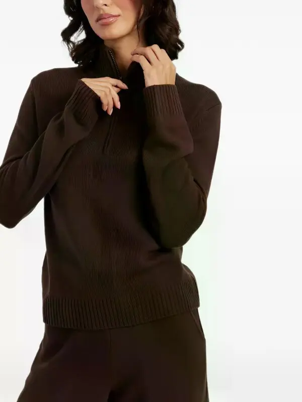 Chinti & Parker Quarter-zip Sweater