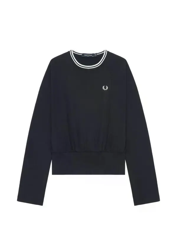Fred Perry Laurel Wreath Gathered T-shirt