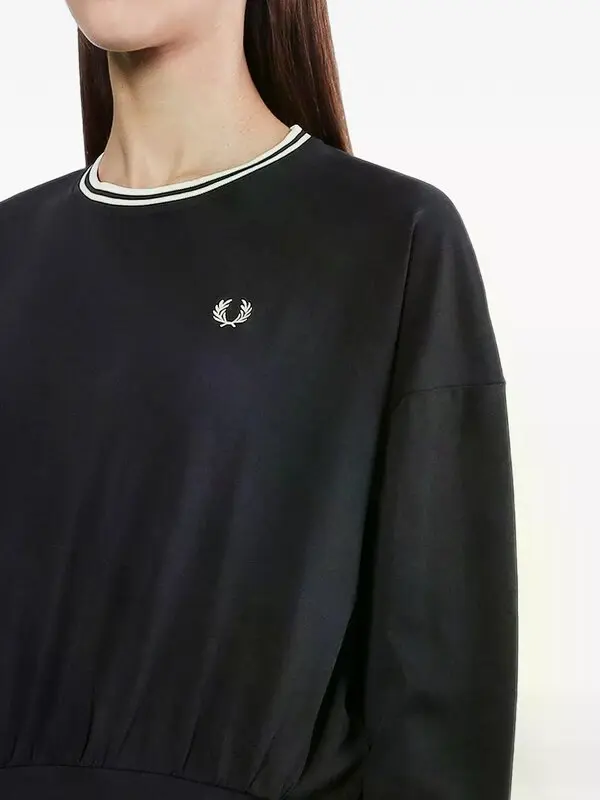 Fred Perry Laurel Wreath Gathered T-shirt