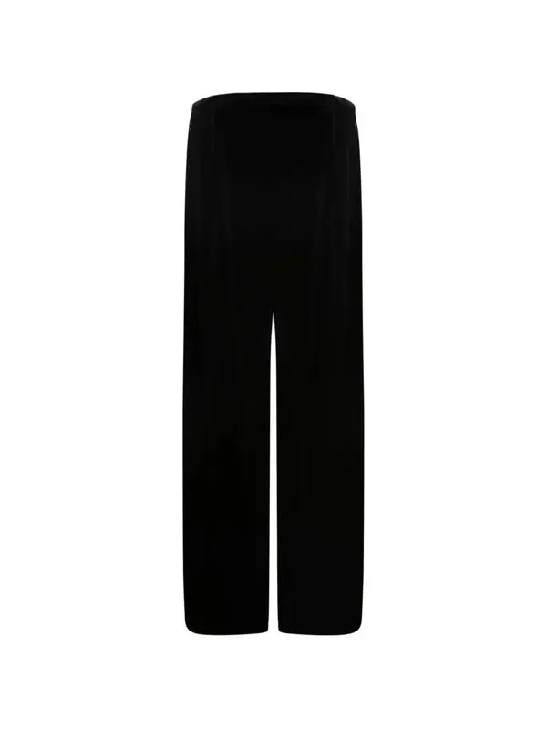 Alberta Ferretti Velvet Palazzo Pants