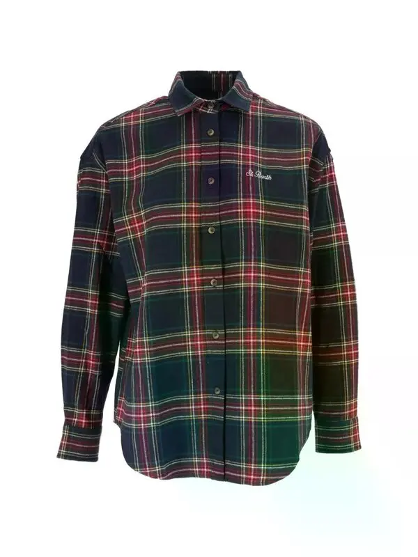 MC2 SAINT BARTH Lully Tartan Flannel Shirt