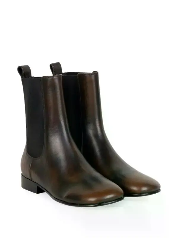 BIBI LOU Burnished Calf Leather Boots