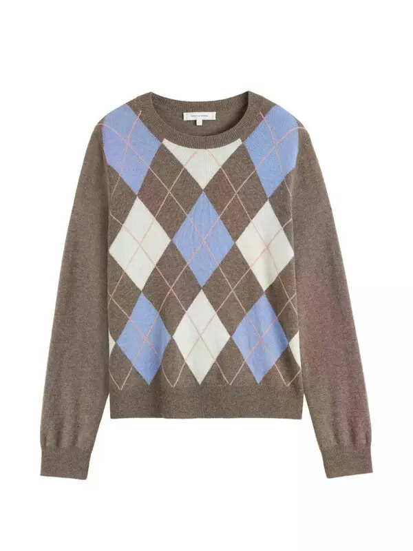 Chinti & Parker Argyle-pattern Sweater