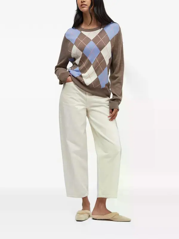 Chinti & Parker Argyle-pattern Sweater