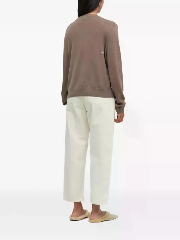 Chinti & Parker Argyle-pattern Sweater - Brown